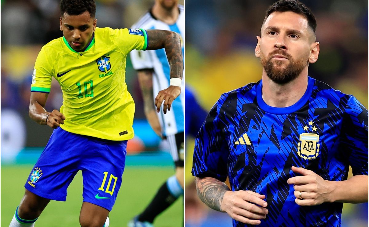 O Messi disse isso para o Rodrygo, inacreditável: 'Treta' com ex-Santos ...