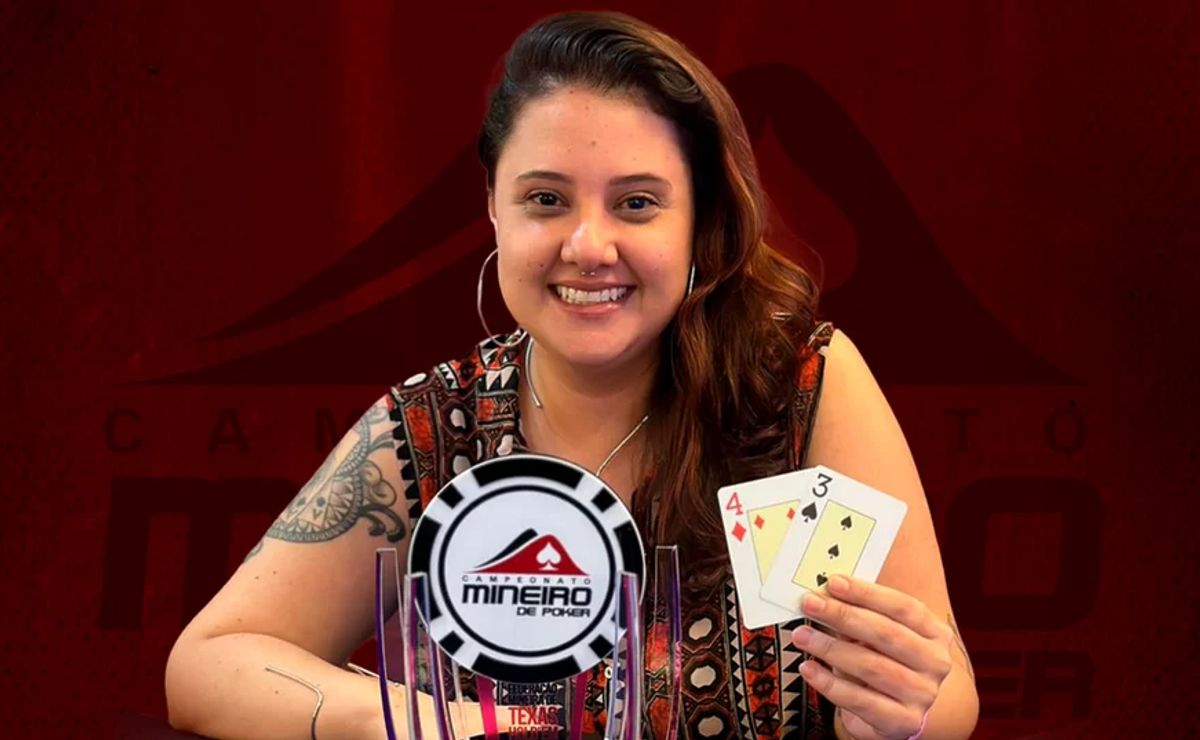 Letícia Duarte vence torneio feminino do campeonato mineiro de poker