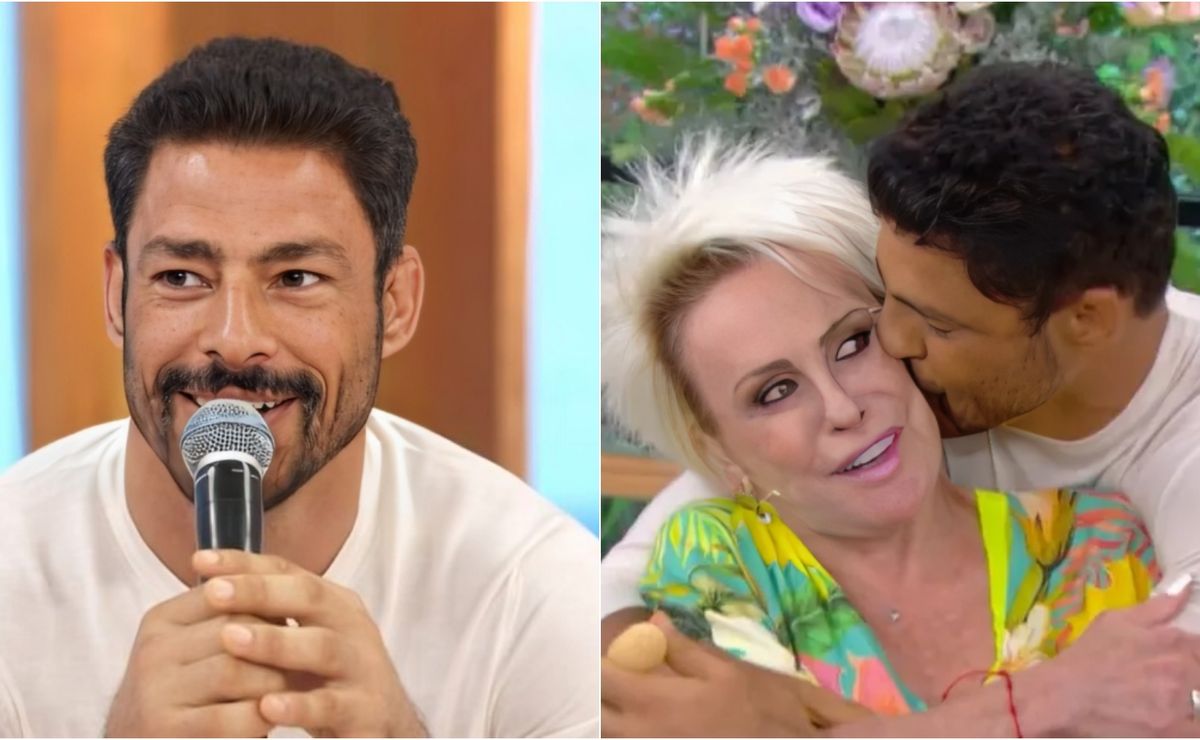 Cauã Reymond invade programa de Ana Maria Braga e fala sobre ator