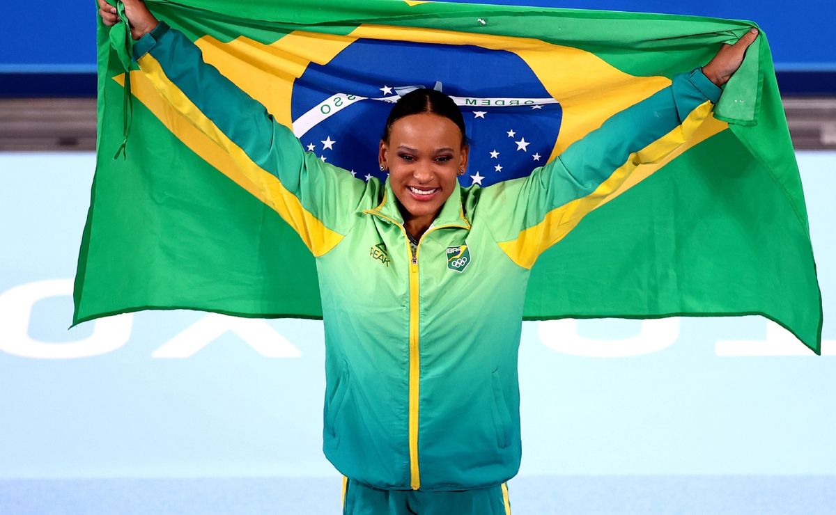 Rebeca Andrade diz considerar aposentadoria após as OIimpíadas 2024
