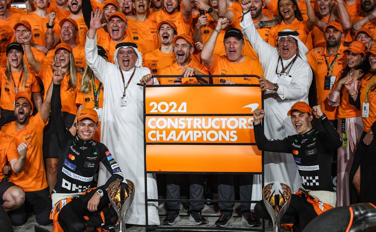 McLaren conquista título de construtores com menor número de vitórias ...