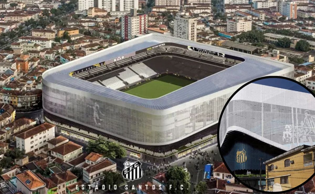 Nova Vila Belmiro será anunciada no Santos com capacidade para 30 mil