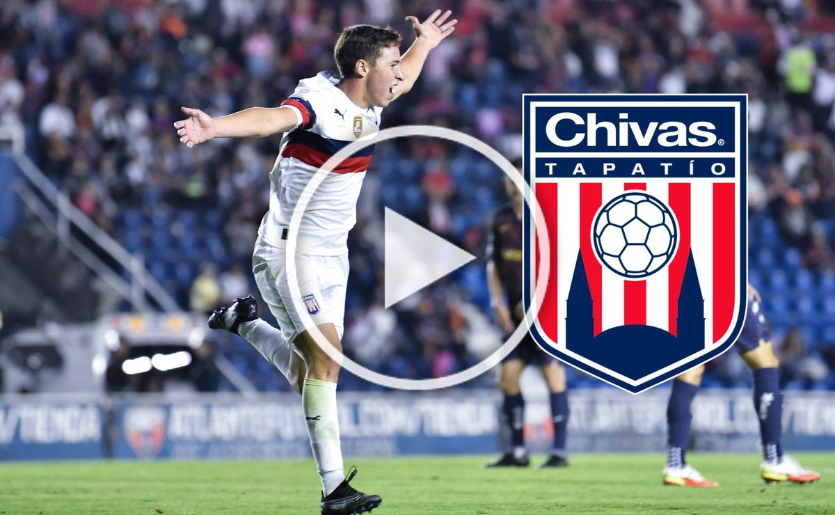 VIDEO: Mateo Chávez, hijo del Tilón, anotó golazo con el Tapatío ...