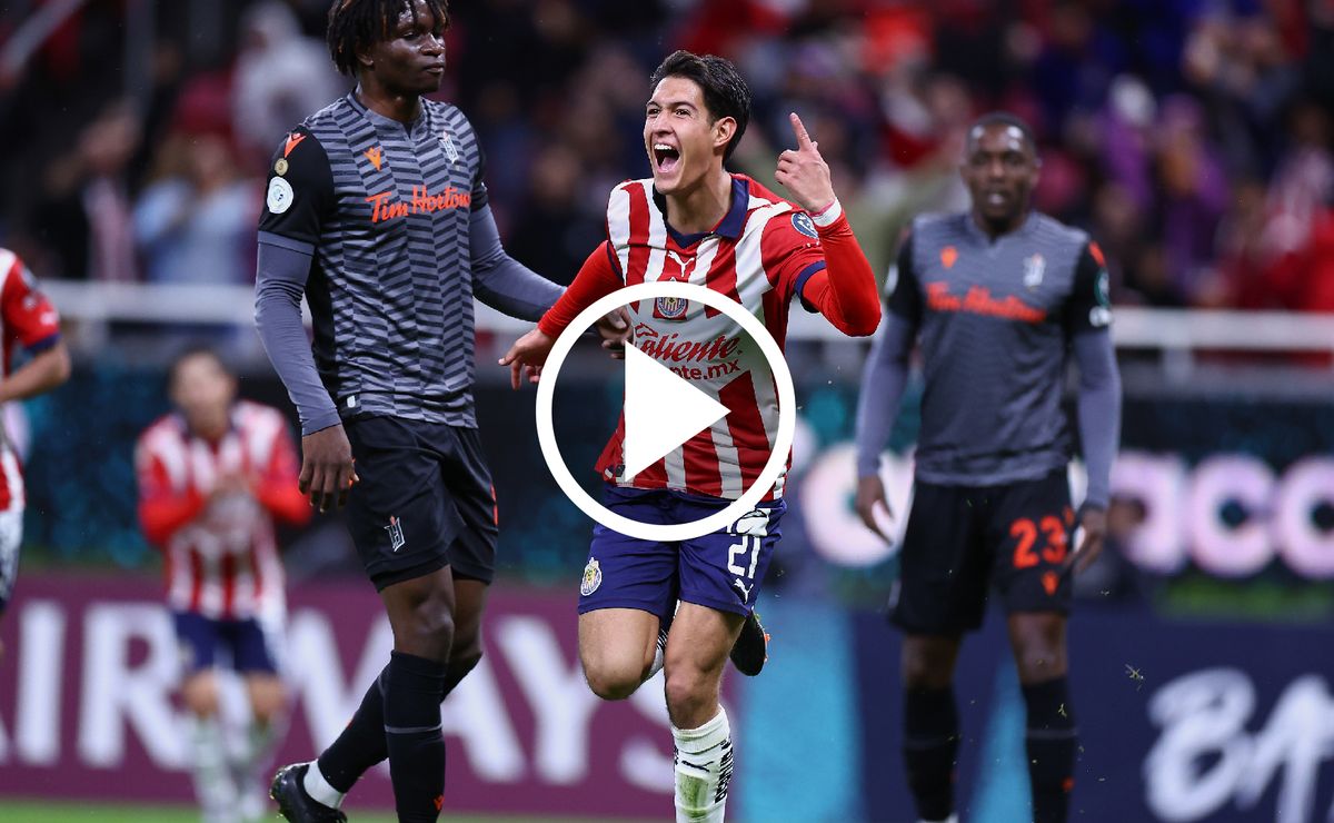 Video: Gol de José Castillo asegura la clasificación de Chivas en la Concachampions 2024 ...