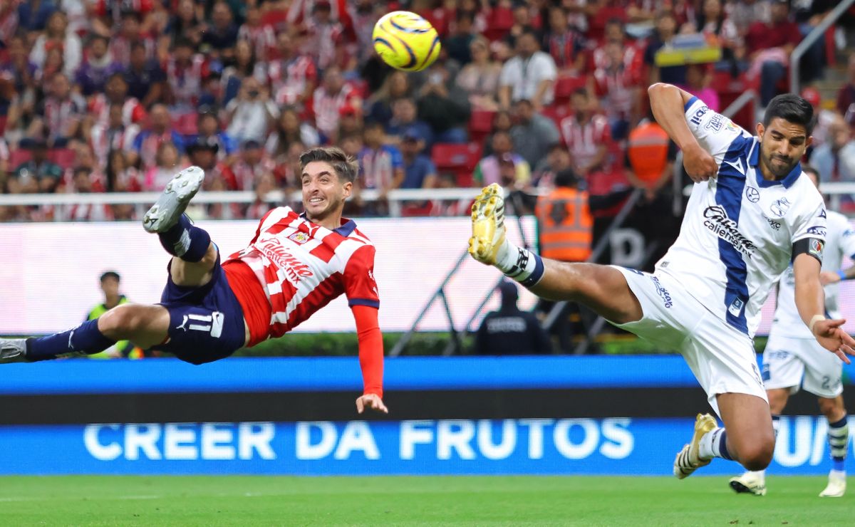 Golazo de tijera que se perdió Cone Brizuela ante Puebla - Rebaño Pasión