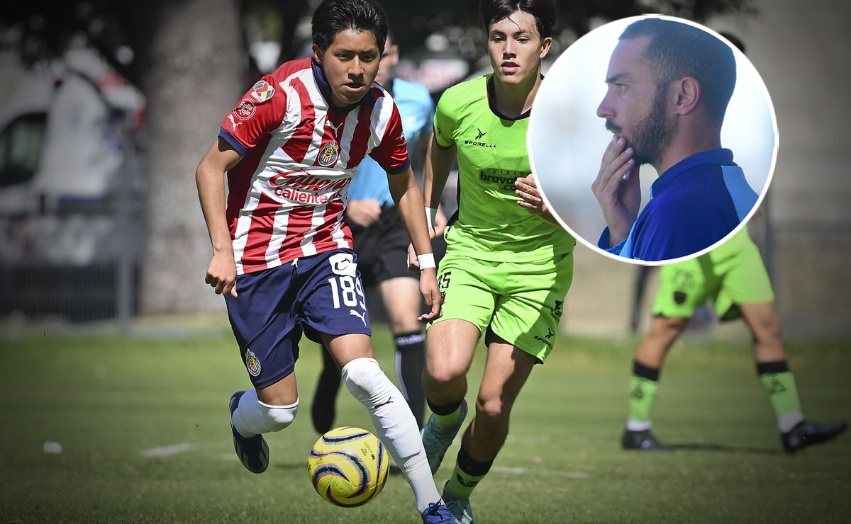 Antonio Herrera alabó el estilo de Sergio Pinto en Chivas Sub18 - Rebaño Pasión