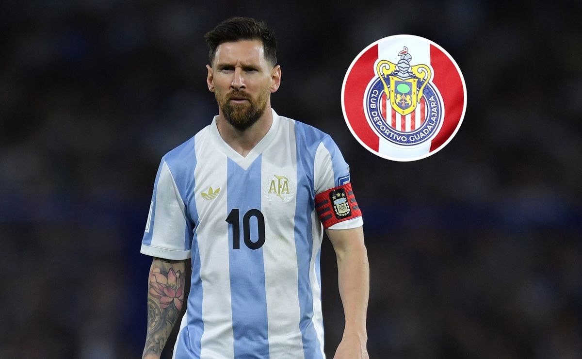 La imagen que posteó Chivas e incluye a Lionel Messi