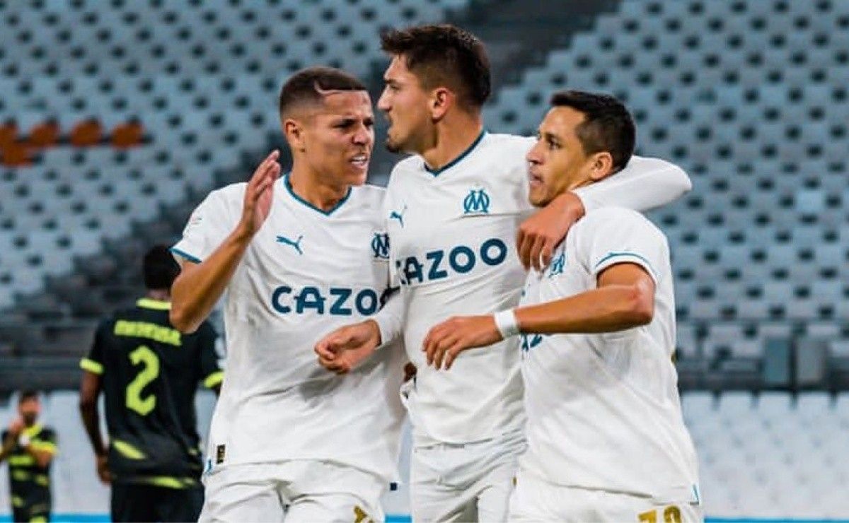 Con anotación de Sánchez: Olympique de Marsella consigue una importante ...