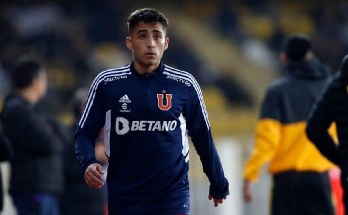 La preocupación en Universidad de Chile por el presente de Lucas Assadi ...