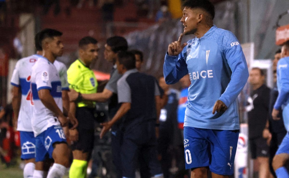 Nicolás Castillo conoce su sanción tras ser expulsado en partido de la ...