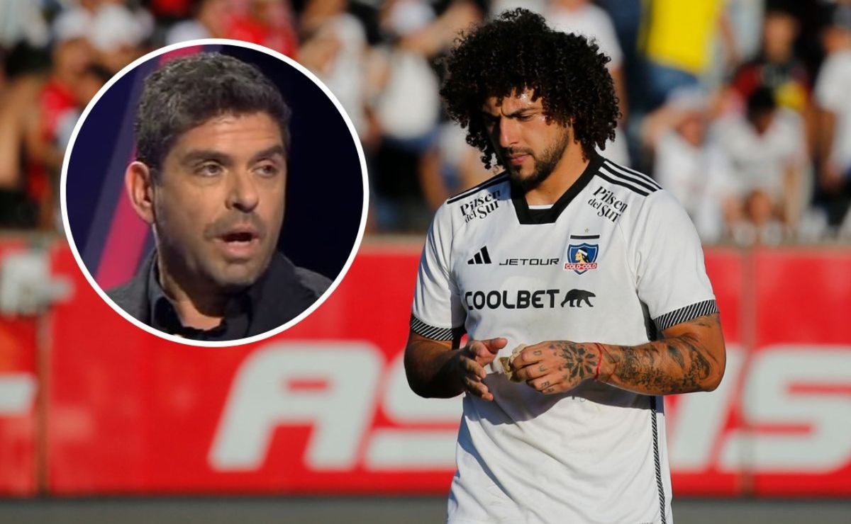 Romai Ugarte le da con todo a Maxi Falcón en Colo Colo - Bolavip Chile