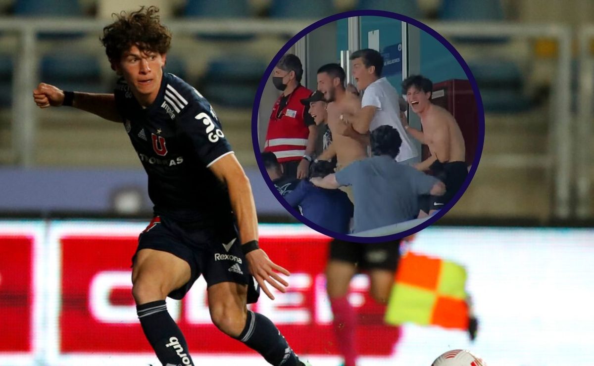 Simón Pitu Contreras recuerda su alocada celebración en la tribuna en ...