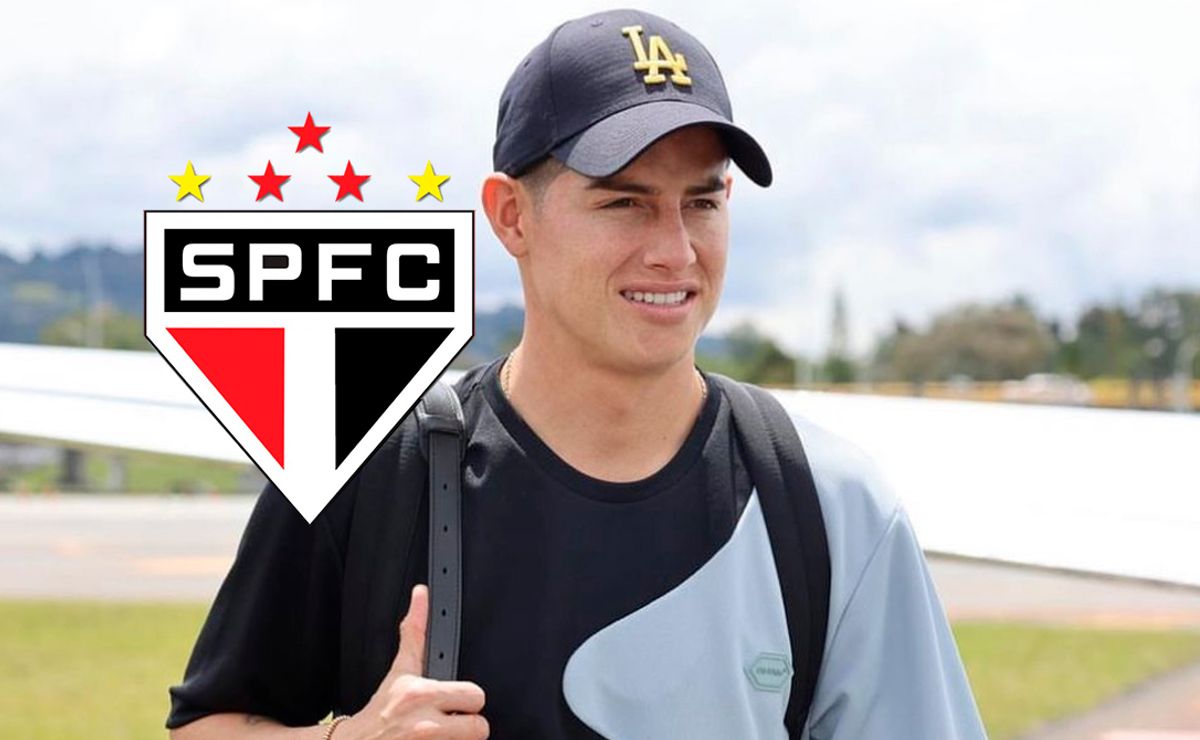 Ya habría fecha y lugar para la presentación de James con Sao Paulo ...