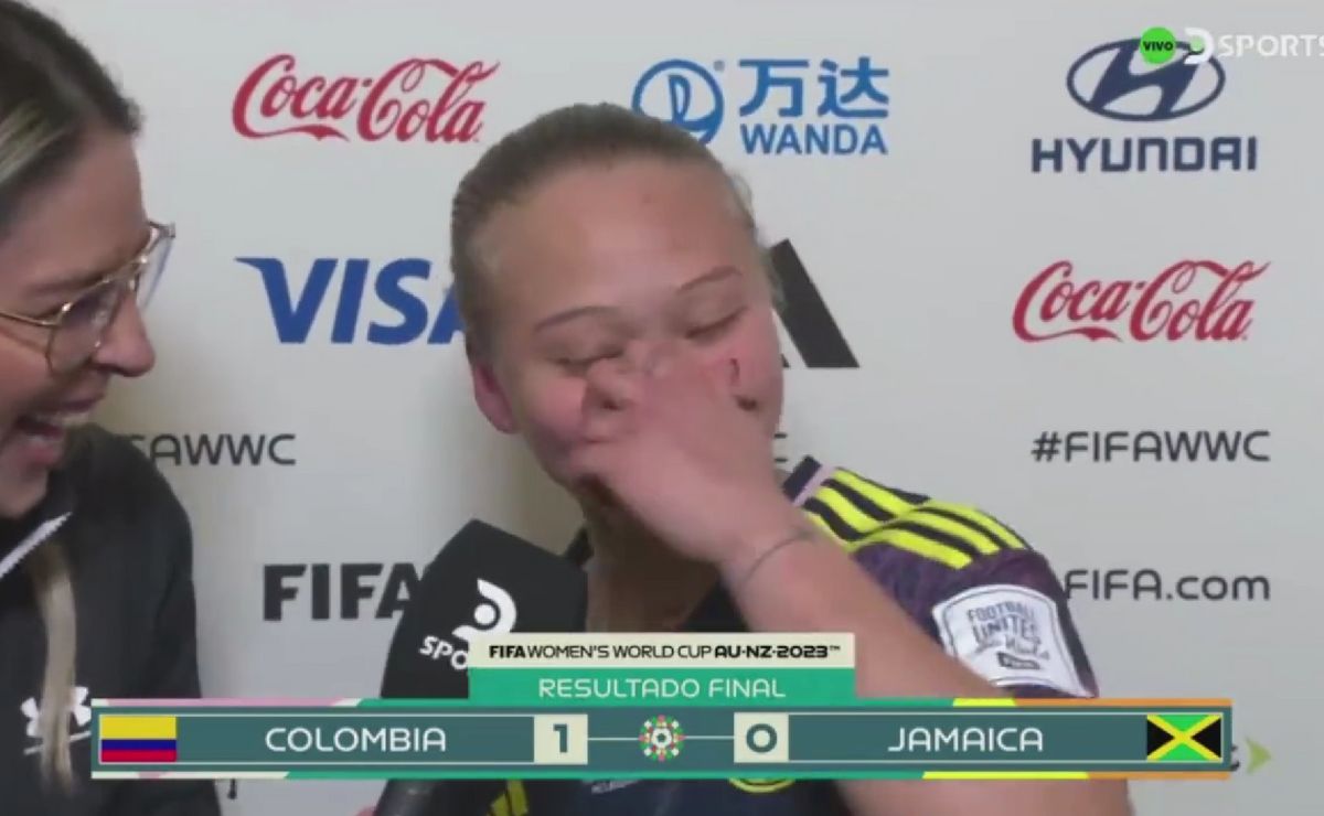 Ana Guzmán tras debutar en el Mundial con Colombia: "Una chimba ...