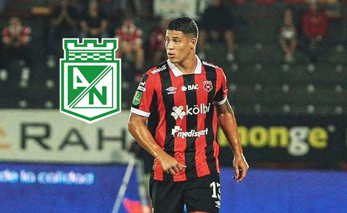 El costarricense Alexis Gamboa podría unirse a Atlético Nacional para 2024