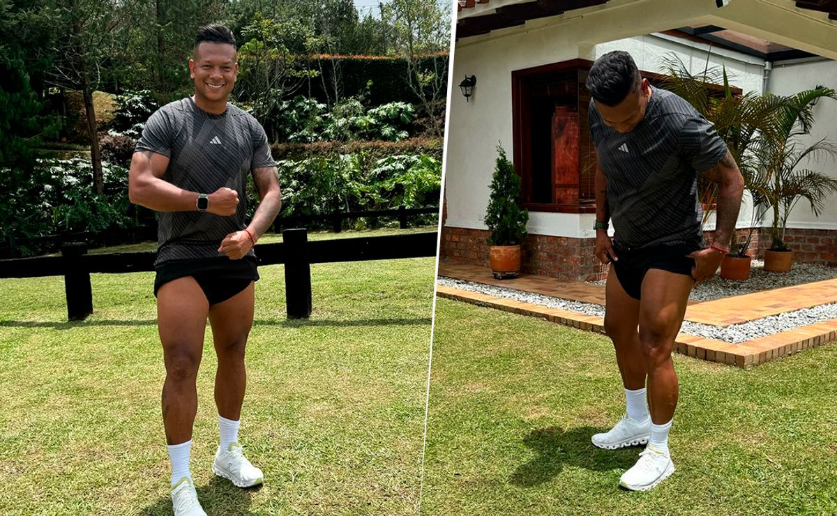 El imponente físico de Fredy Guarín que celebró Falcao - Bolavip Colombia