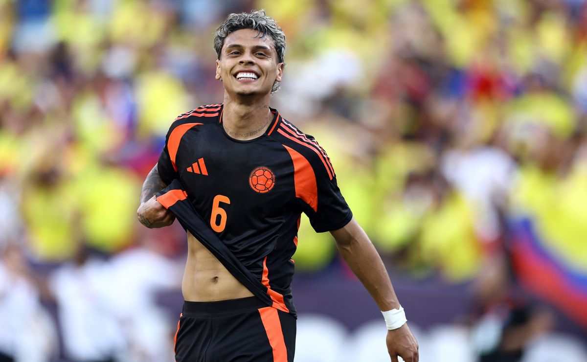 La emotiva dedicatoria de Richard Ríos tras su primer gol con la ...