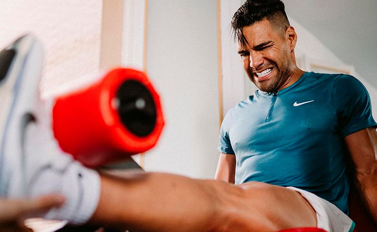 Así se entrena Falcao en Miami para llegar a Millos - Bolavip Colombia
