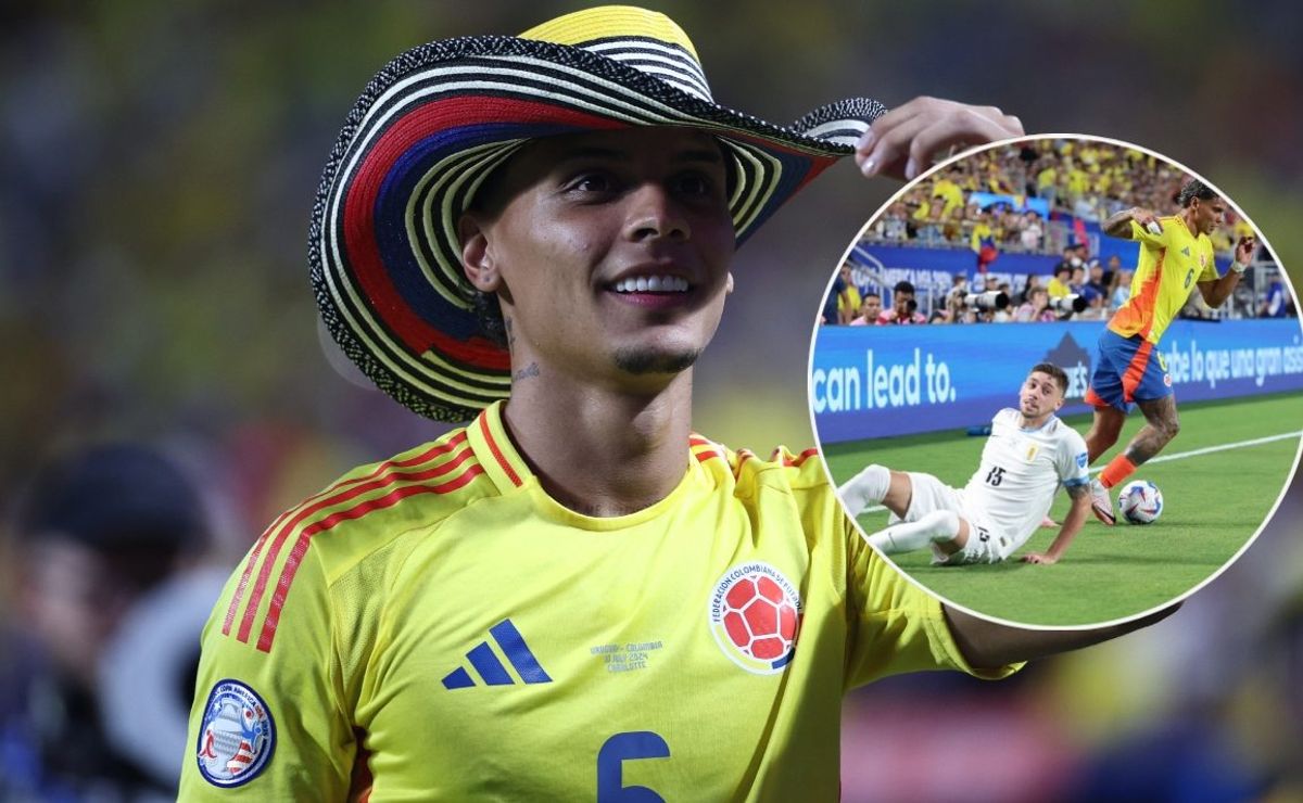 La CONMEBOL publicó un video del ‘baile’ que le pegó Richard Ríos a ...