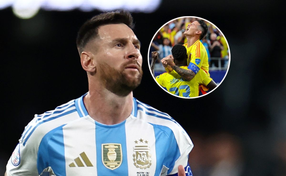 Messi le responde al mensaje de James Rodríguez antes de enfrentar a ...