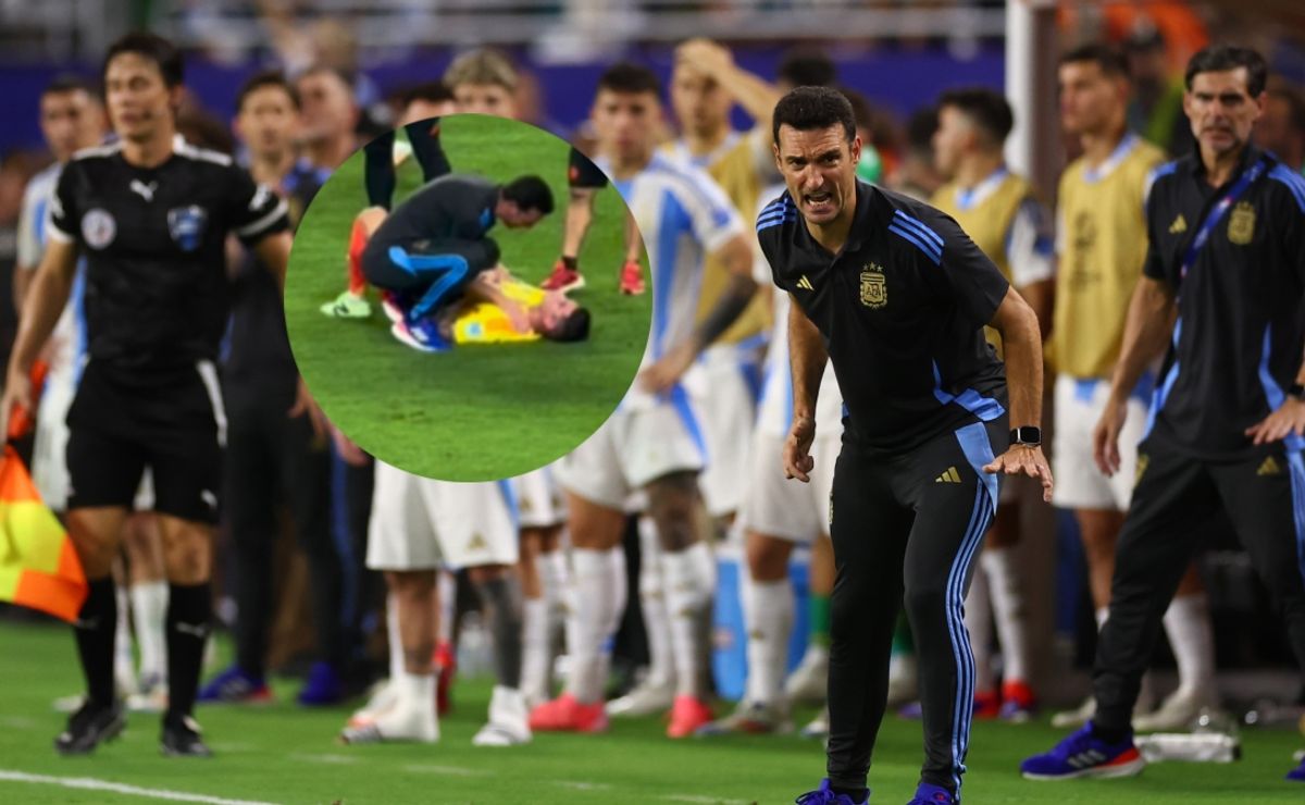 La reacción de Scaloni cuando vio a James Rodríguez llorando - Bolavip ...