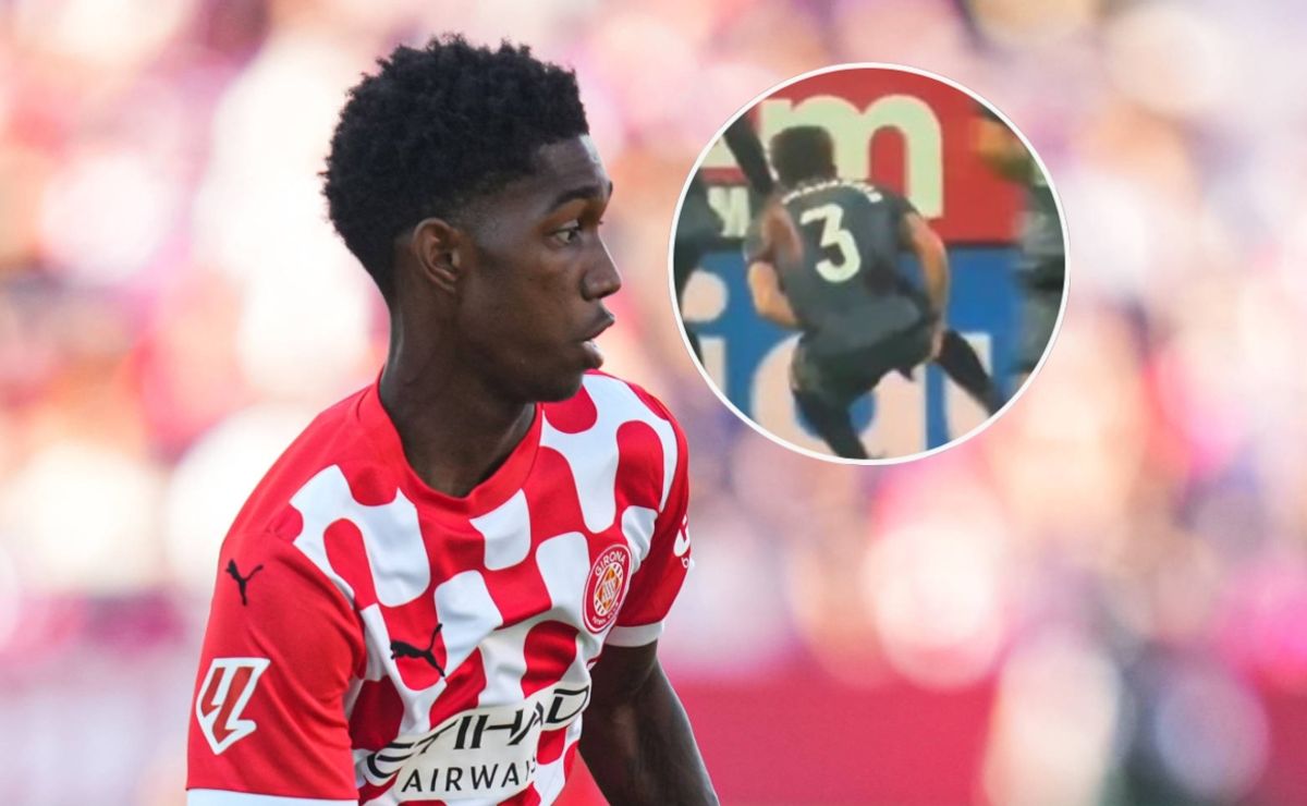 La jugada de Yaser Asprilla que lesionó a un compañero de James Rodríguez en Rayo Vallecano ...