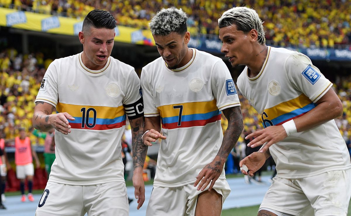 La nueva celebración que hicieron Díaz, James y Ríos que es sensación ...