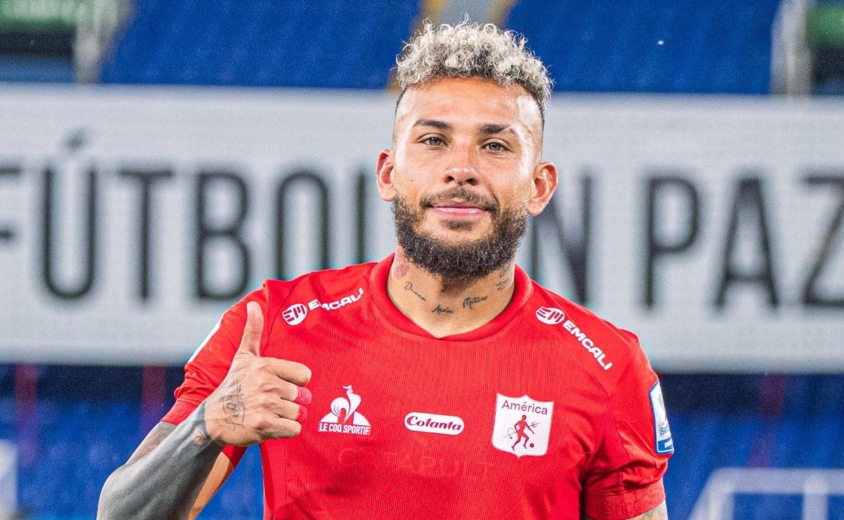 Duván Vergara tener "rabia" con los hinchas de América de Cali