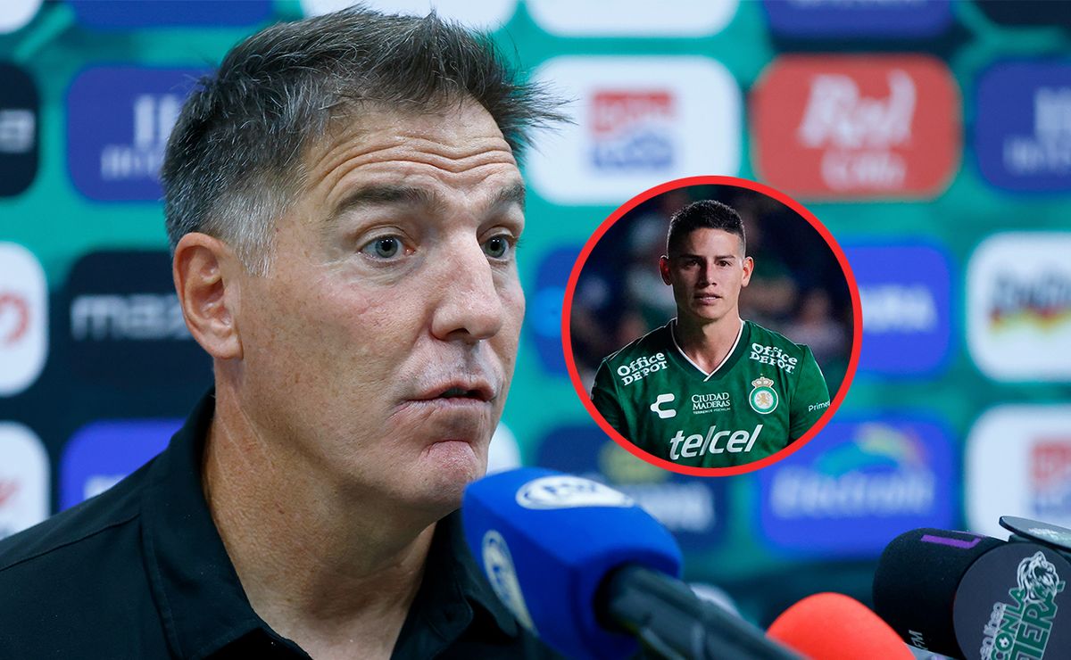 Al entrenador de León le dijeron que va a perder a James Rodríguez y ...