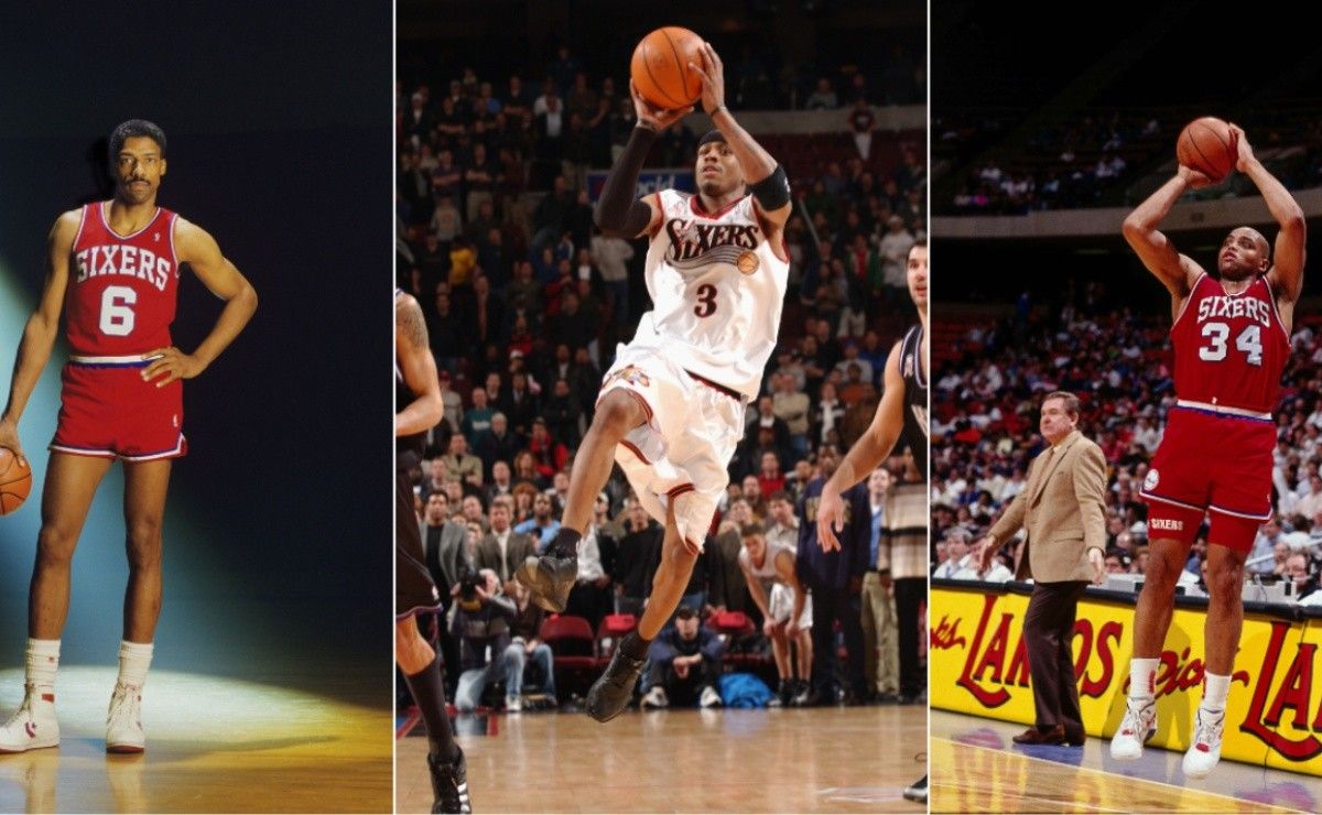 Showing some love: The top 25 greatest Philadelphia 76ers in history ...