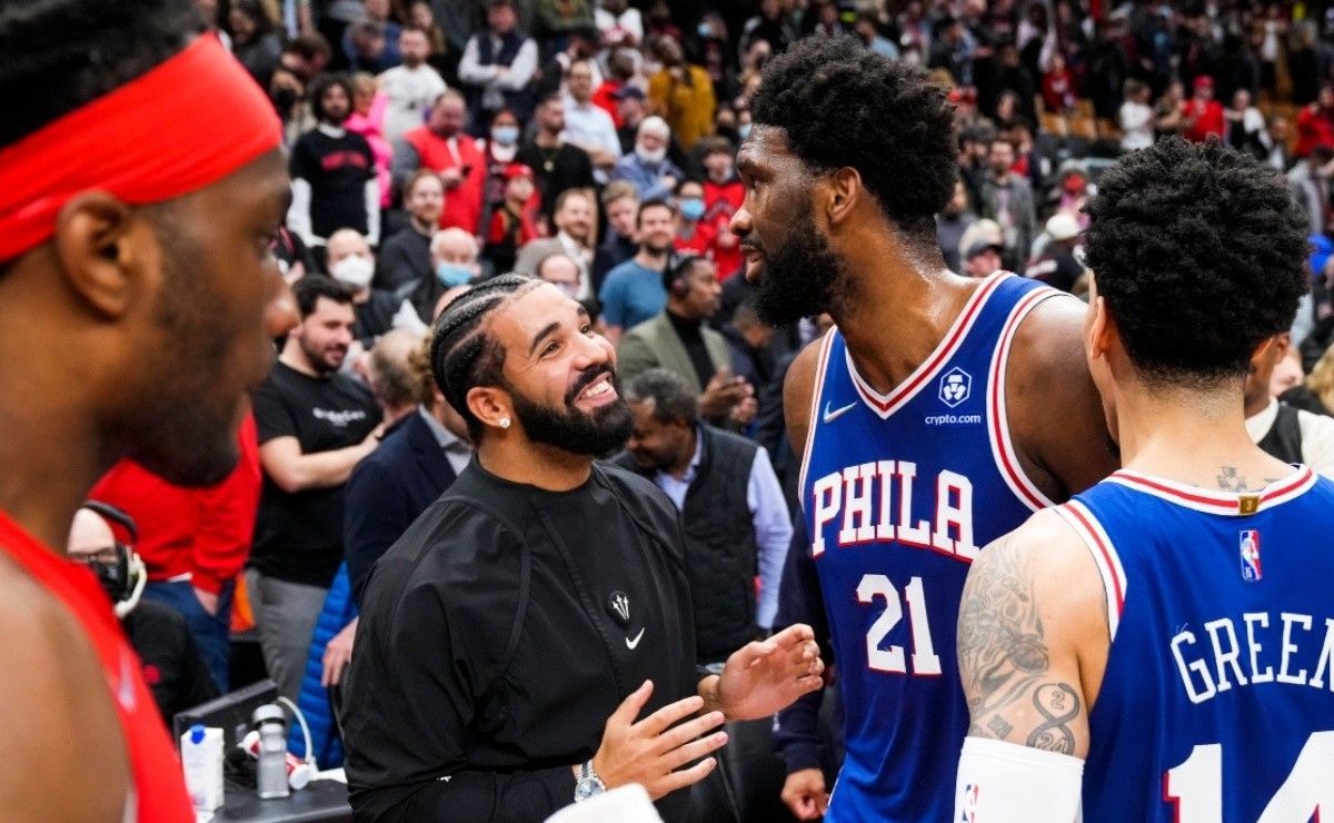 NBA Rumors: This is what Joel Embiid told Drake after beating the ...