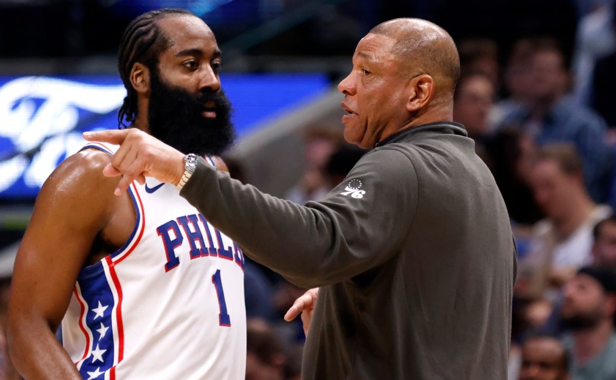 Doc Rivers makes painful admission about coaching James Harden at ...