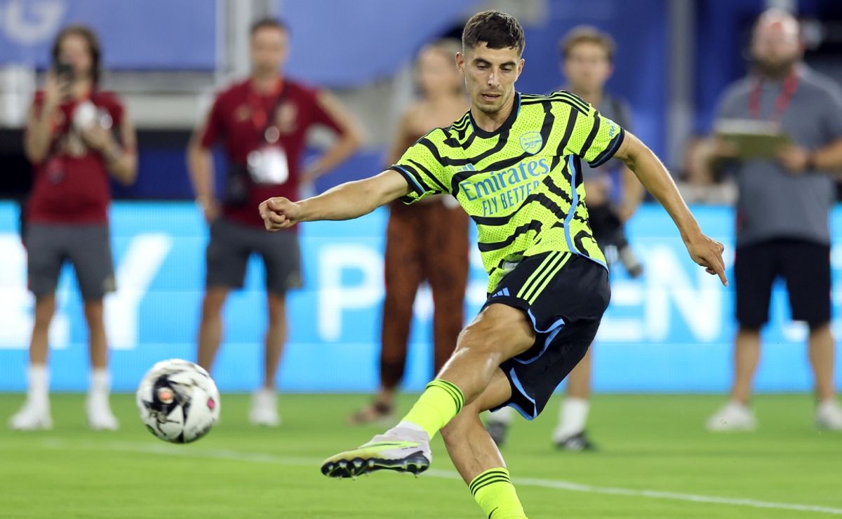 Video: Kai Havertz embarrassed himself in MLS All-Stars skills ...