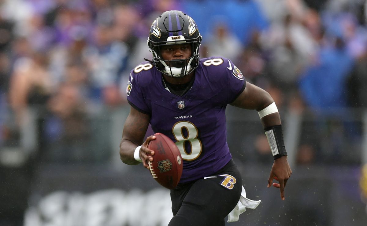 Lamar Jackson tied with rookie running back in rushing touchdowns in ...