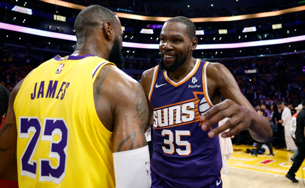 Kevin Durant admits he's inspired by LeBron James - Bolavip US
