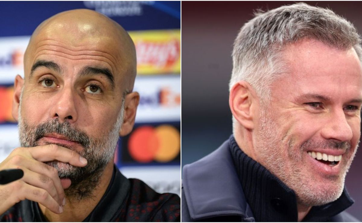 Pep Guardiola and Jamie Carragher take pop shots at each other in media ...