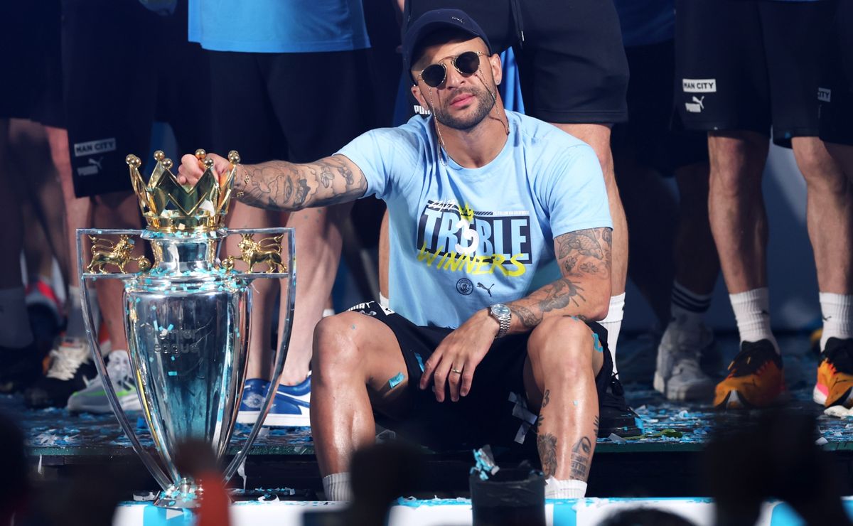 The double life of Manchester City's Kyle Walker - Bolavip US
