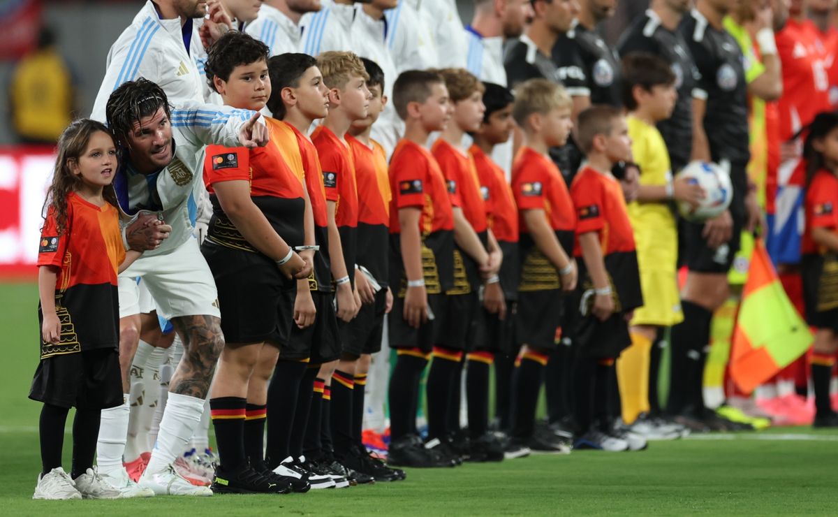 Copa America 2024: Why do soccer players walk onto the field with ...