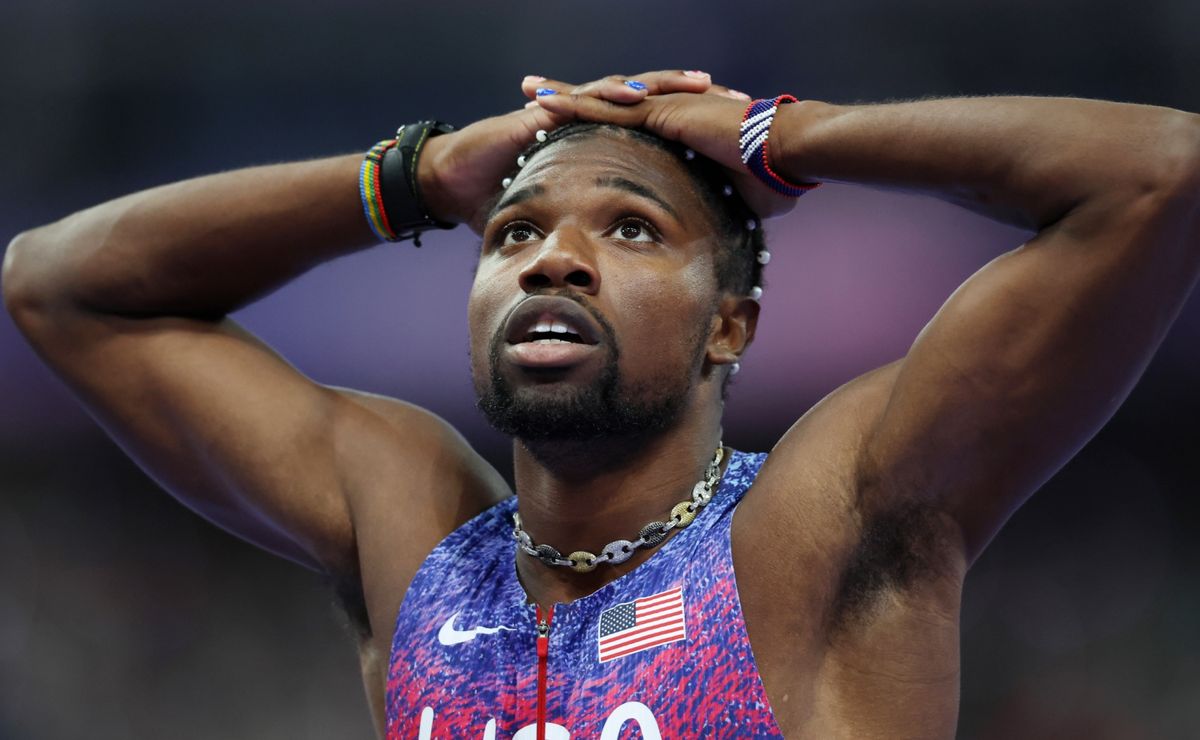 Why did Noah Lyles win gold medal in 100m final over Kishane Thompson in Paris 2024 Olympics ...