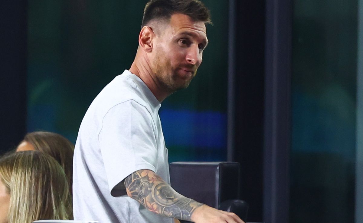 Star presence at the Inter Miami match: Lionel Messi and his meeting ...