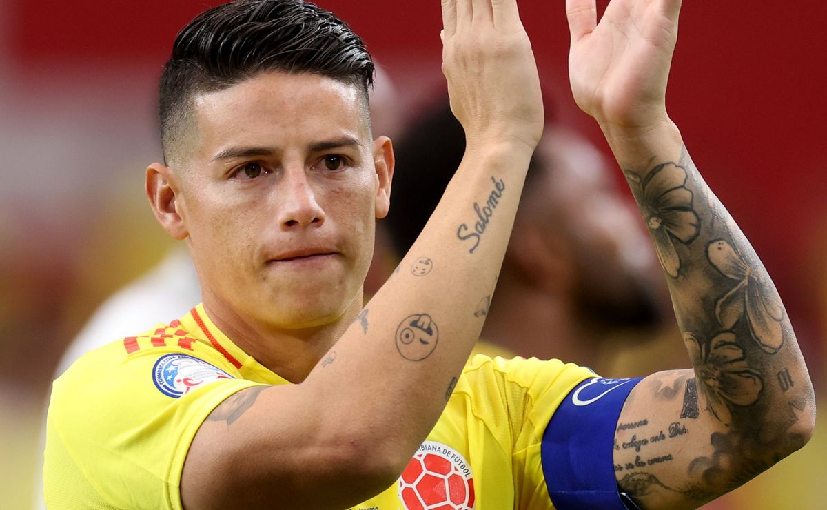 James Rodriguez’s strong message after Colombia’s victory over ...