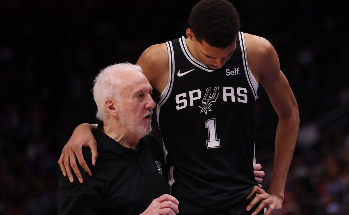 NBA News: Spurs’ Victor Wembanyama shares concern over coach Popovich’s health - Bolavip US