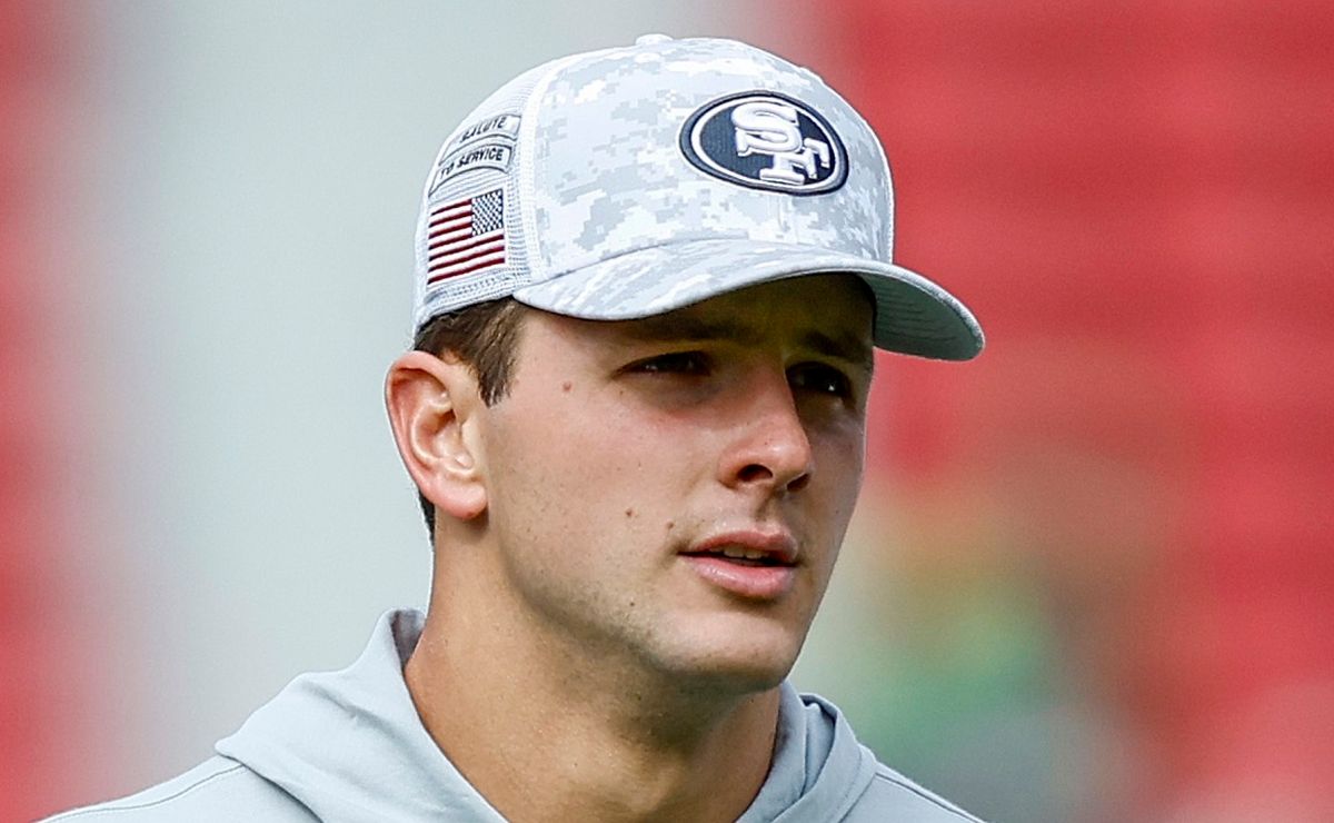 NFL Video: Brock Purdy spotted throwing passes after limited practice ...