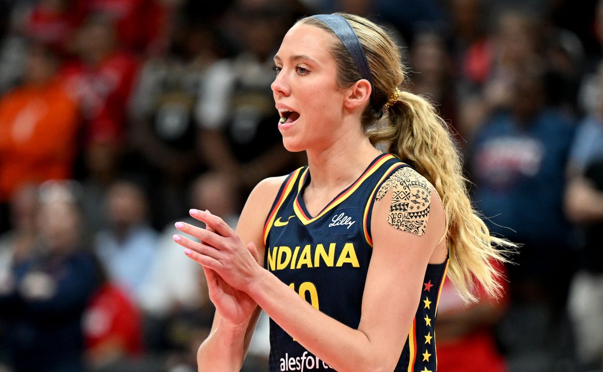 Fever star Lexie Hull echoes Caitlin Clark's sentiments for next WNBA ...