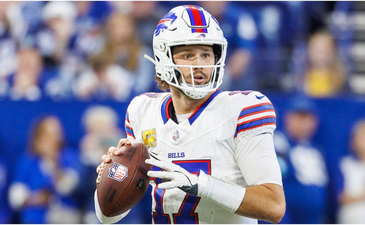 NFL playoffs: Video of referee Bill Vinovich talking to Bills QB Josh ...