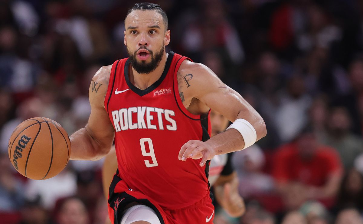 Rockets’ Dillon Brooks drops subtle shot at Porzingis after standout ...