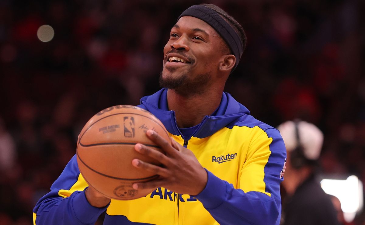 Warriors' Jimmy Butler reveals why he changed his jersey name for the remainder of his NBA ...
