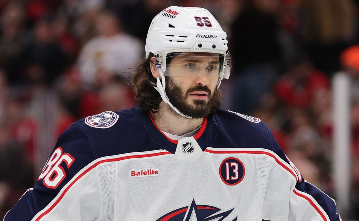 Blue Jackets' Kirill Marchenko drops surprising 6-word admission ahead of NHL Stadium Series ...