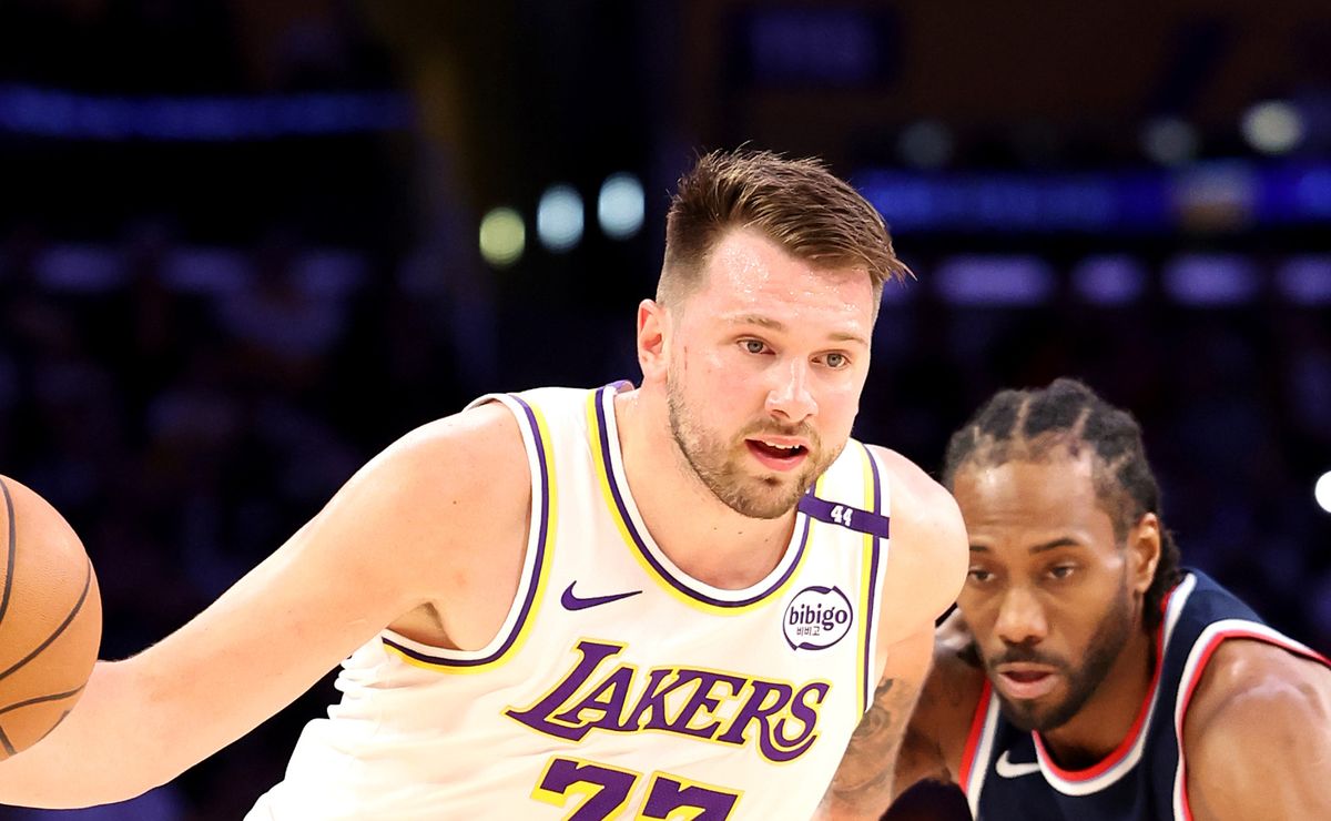 Lakers’ Luka Doncic fires back at Clippers’ James Harden after intense ...