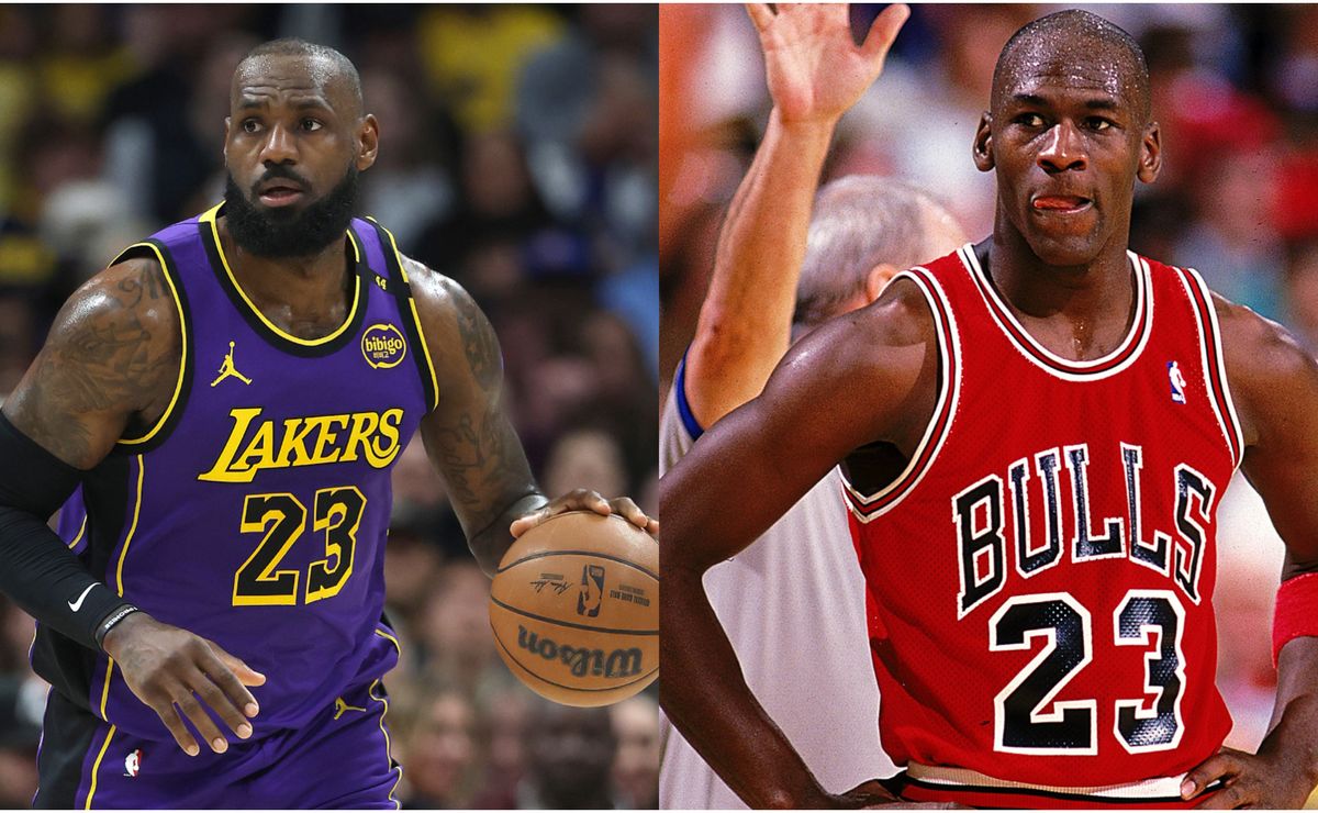 How much does LeBron James make compared to Michael Jordan's peak ...